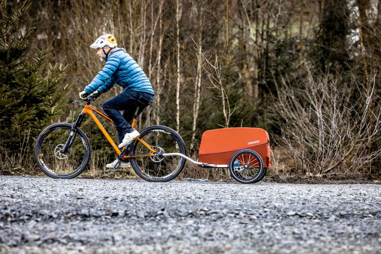 Croozer Cargo Tuure Test: Kleiner Lastenesel zum Ankoppeln
