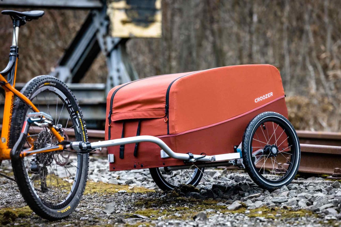 Croozer Cargo Tuure Test: Kleiner Lastenesel zum Ankoppeln